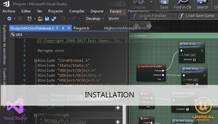Installation of UE4 and Tools – Parallelcube
