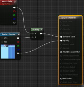 Sprite effects: UE4 Materials Introduction – Parallelcube