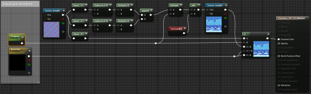 Transition effects using materials (part 2) – Parallelcube