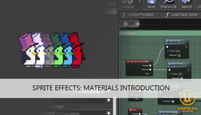 Sprite effects: UE4 Materials Introduction – Parallelcube