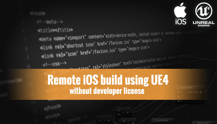 Remote iOS build using UE4 (Part 2) – Parallelcube