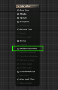 World position offset (Part 1) – Parallelcube